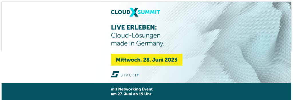 Events Stackit Cloud X Summit Stackit